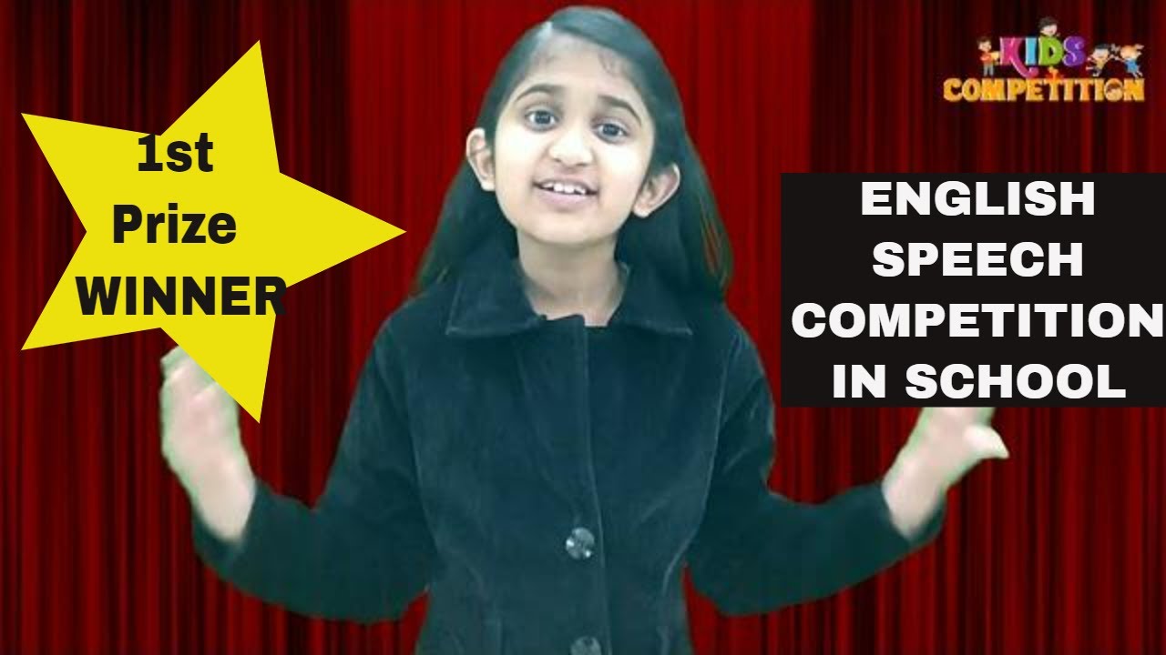 English Speech Competition in School | One minute english speech ...