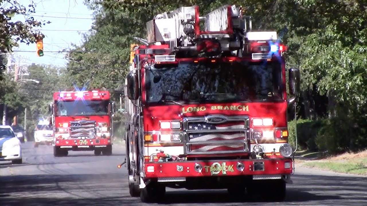 Long Branch Fire Department Truck 25-91 Engine 25-74 Command 25-69 ...