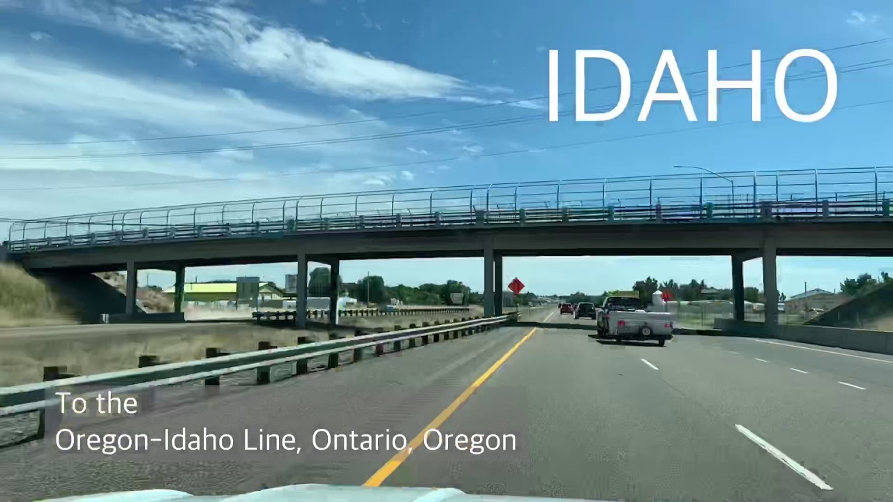 Time Lapse: Portland to SLC (I-84/I-15), 765 mi (1225 km) - YouTube