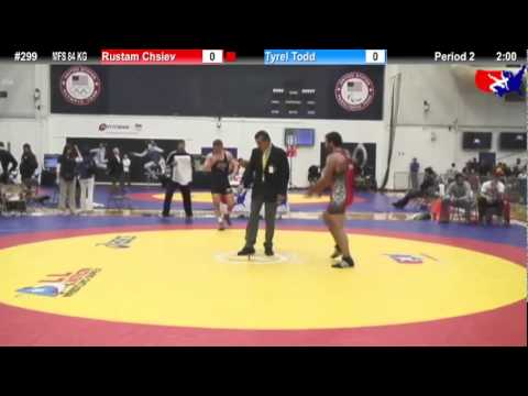 Schultz MFS 84 KG Quarterfinal: Rustam Chsiev (NYAC) vs. Tyrel Todd ...