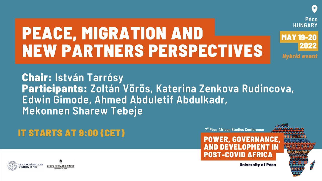 Panel 5: Peace, Migration and New Partners - YouTube