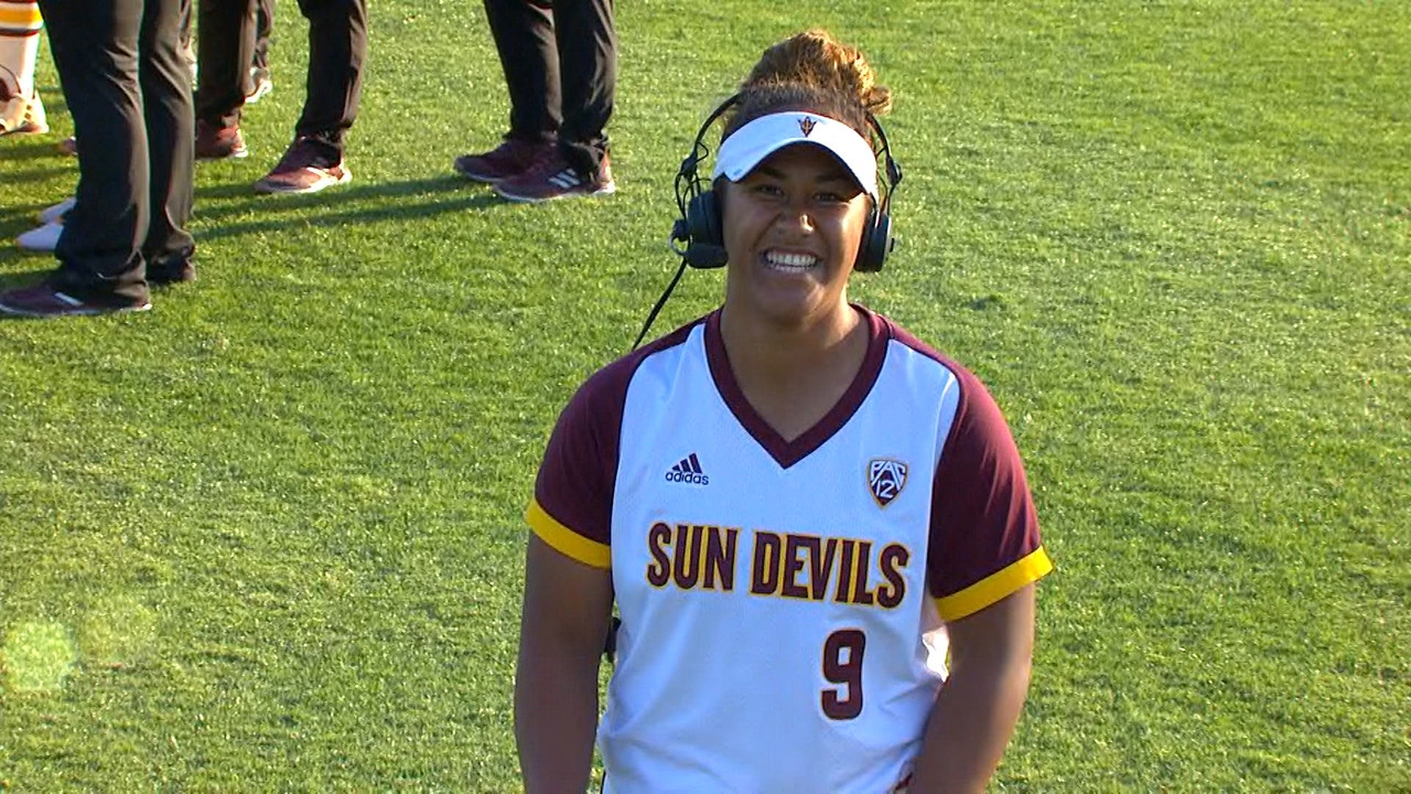 Arizona State's Ulufa Leilua on grand slam: 'I tried to stay within my ...