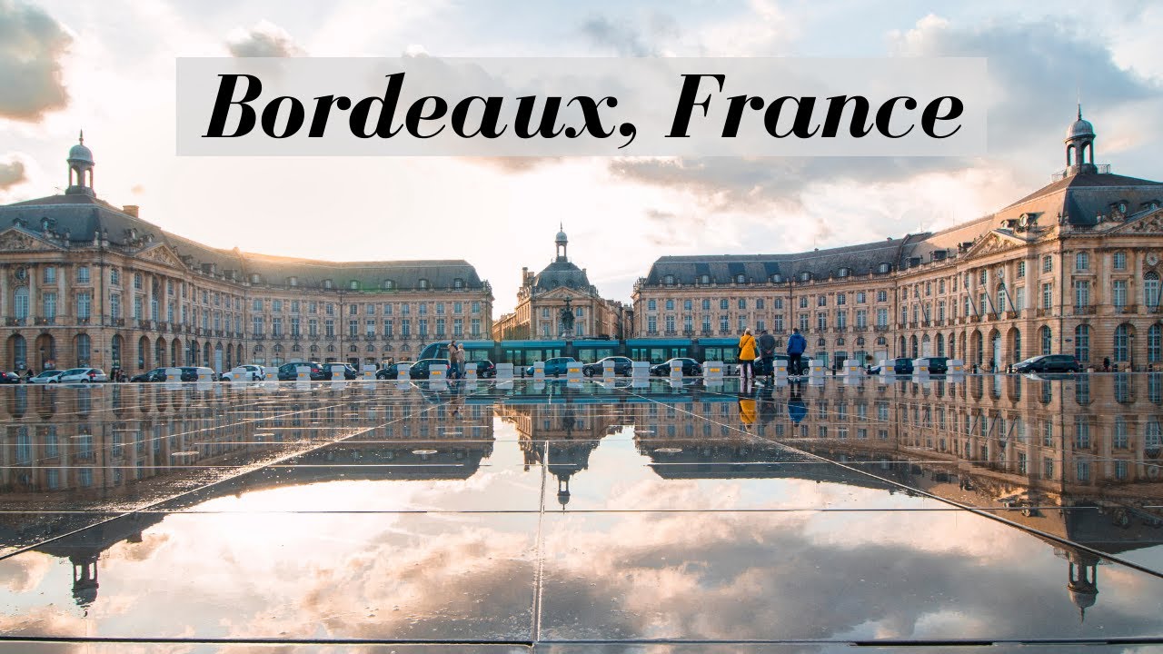 Bordeaux, France Tour by drone [4k] - YouTube