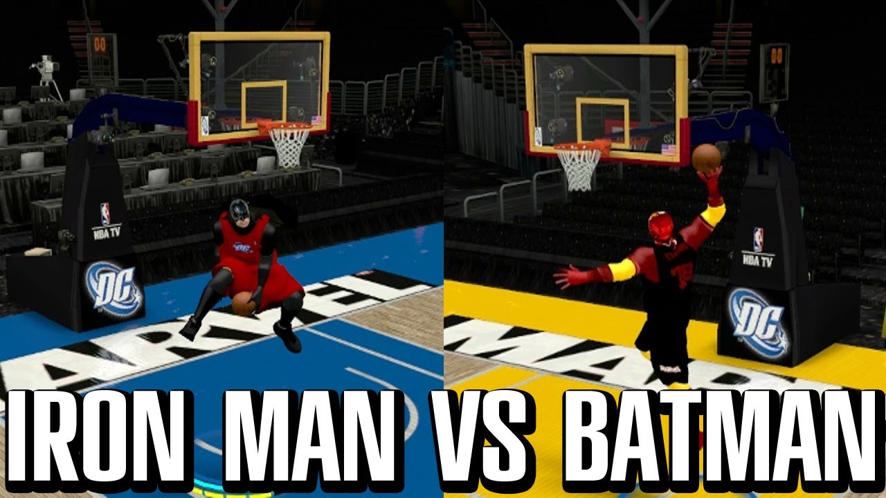 NBA 2K12 Superheroes: Batman vs Iron Man - YouTube