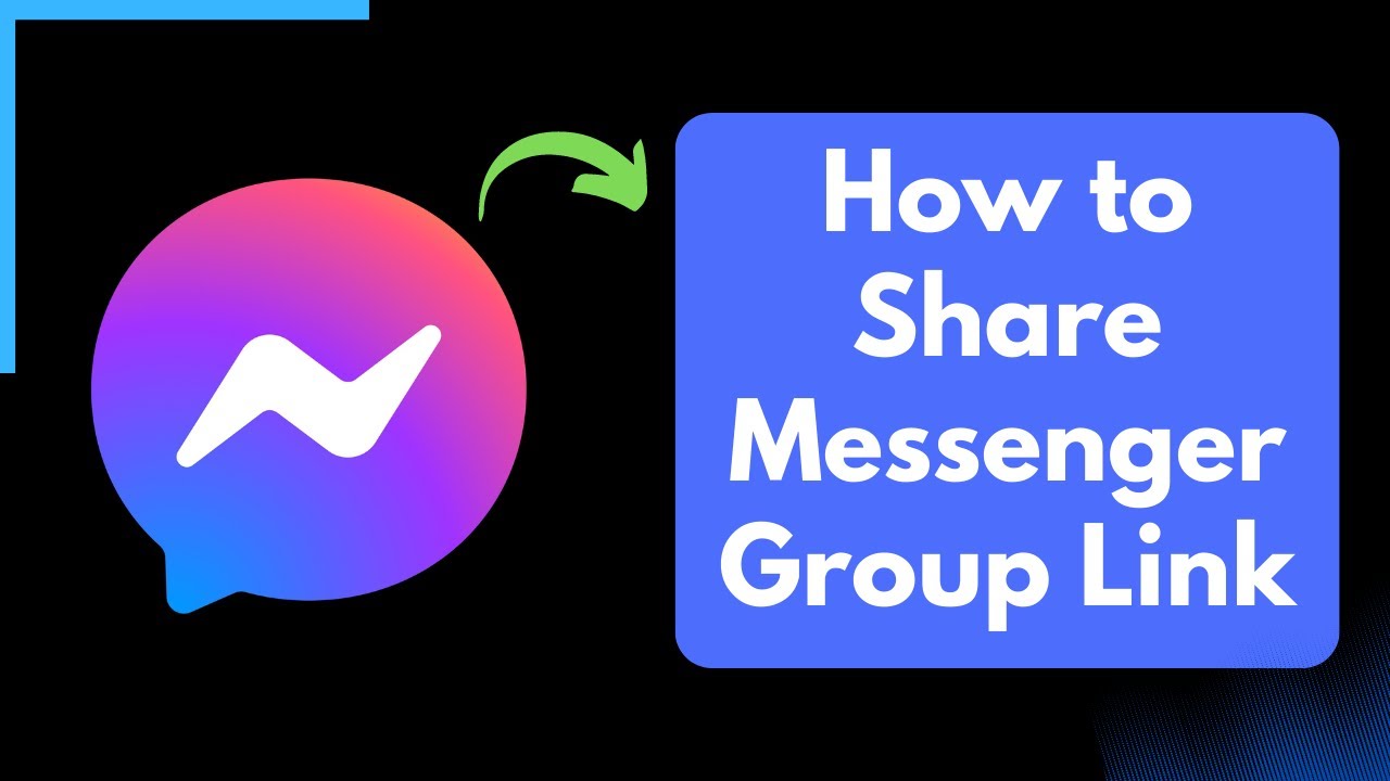 How to Share Messenger Group Link ! - YouTube