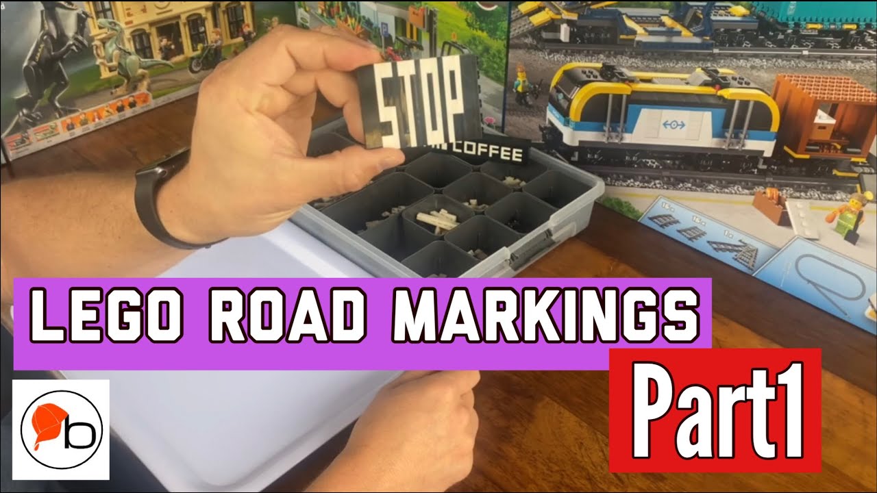 LEGO ROAD MARKINGS & SIGNAGE: PART 1 - YouTube