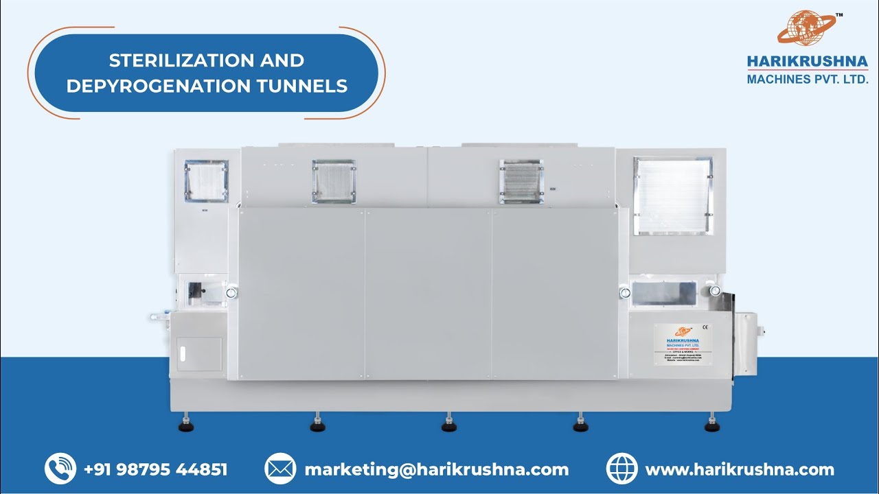 Checkout Our latest Sterilization and Depyrogenation Tunnel for Pharma ...