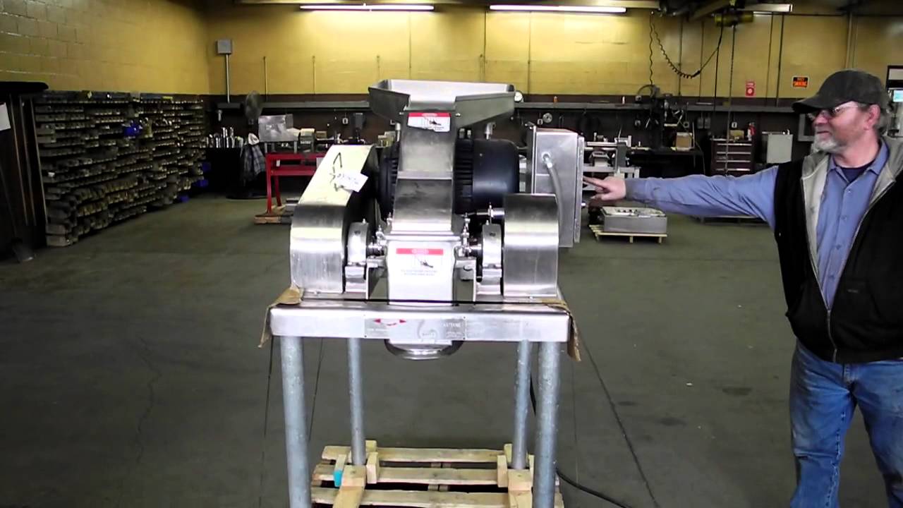 Fitzpatrick DAS06 Fitzmill Comminutor HAMMERMILL, Y1476 - YouTube