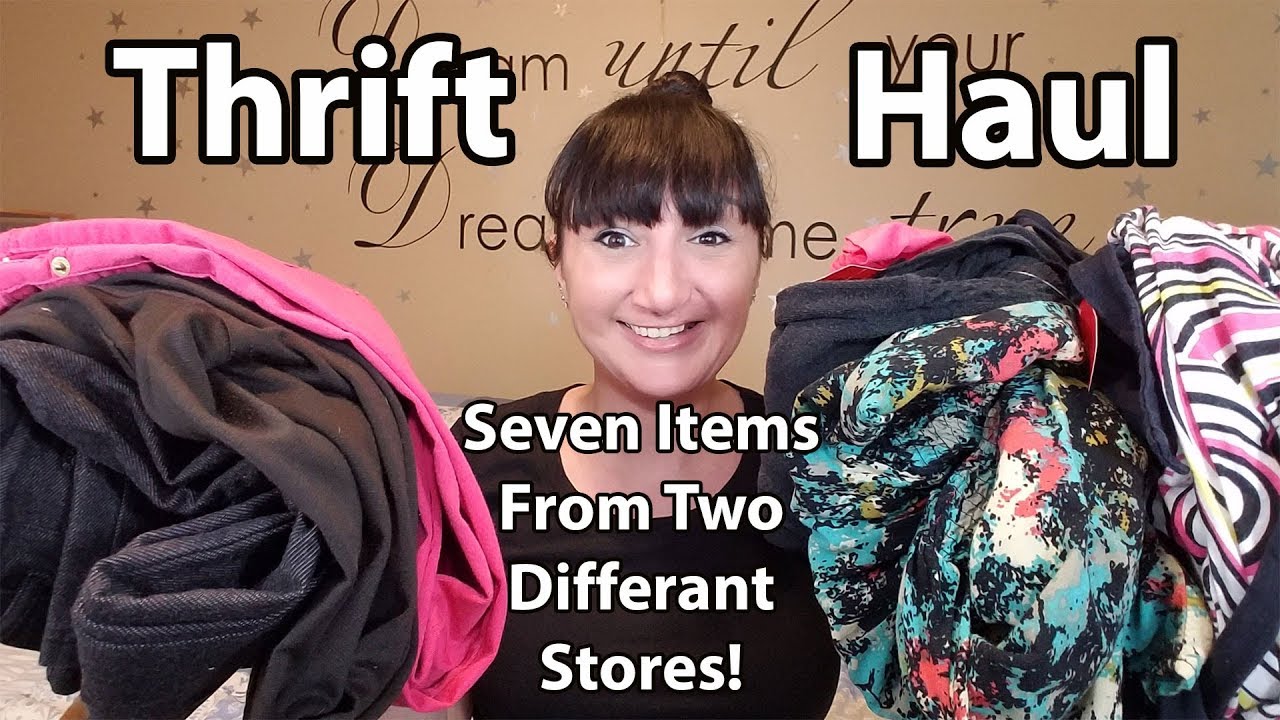 Thrift Store Haul #4 - YouTube