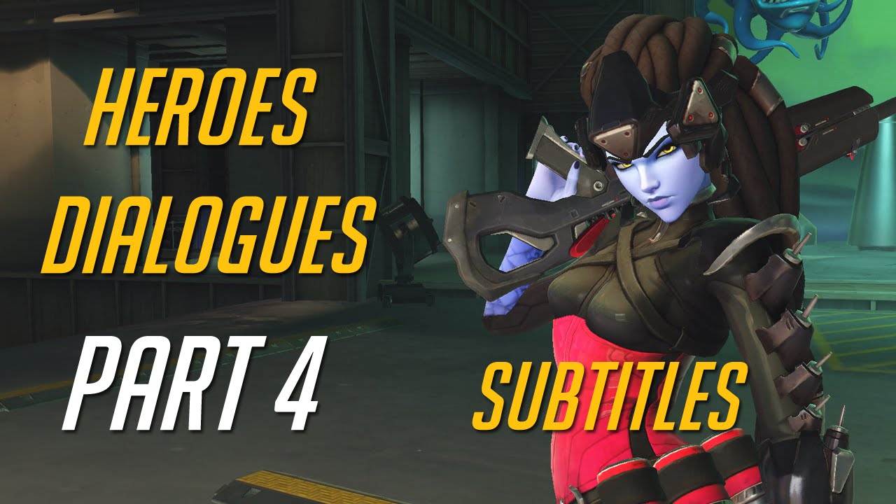 Overwatch - Heroes Interactions dialogues Part 4 (subtitles) - YouTube