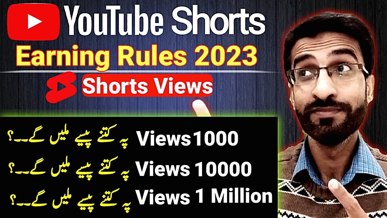 How much youtube pays for 1000 views on shorts | youtube shorts earnings | technical mohsin 2.0 ...