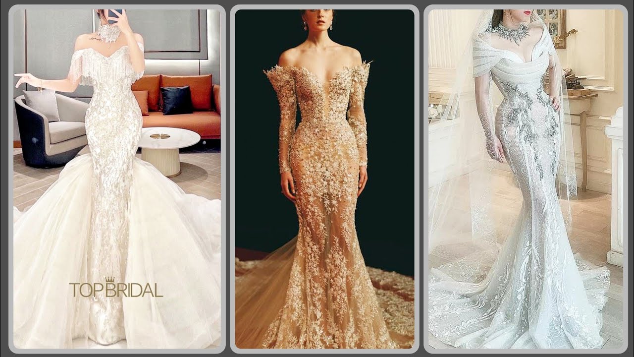 Extraordinary #Superb # Excellent super mermaid Prom embroidery dress ...