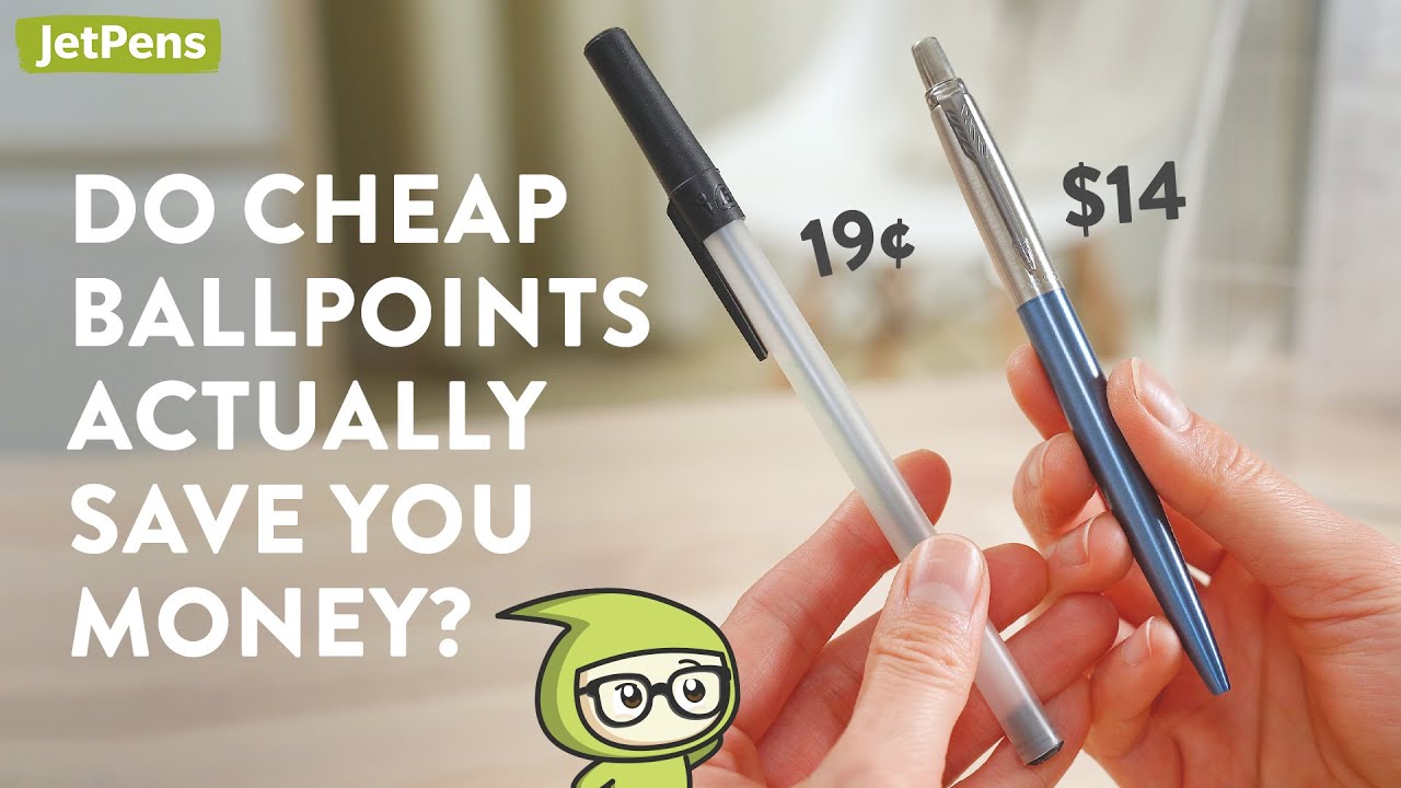 Is a Cheap Ballpoint Pen Actually Cheaper? 🖊 The Results Might Surprise ...