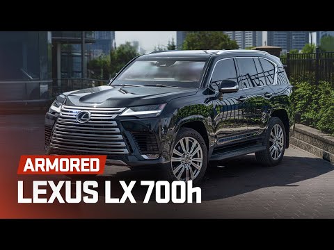 INKAS® Armored Lexus LX 700h I Luxury That Stops Bullets With a Hybrid Engine!