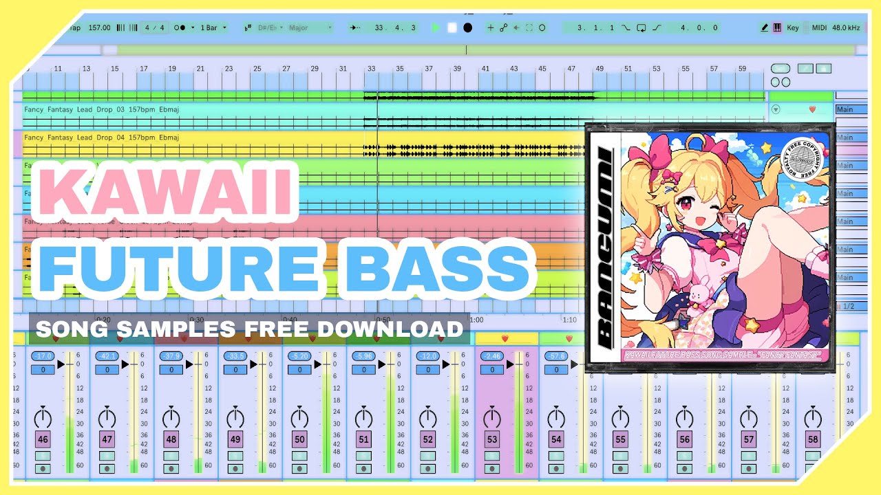 [FREE] Kawaii Future Bass Song Samples (Stems) - "Fancy Fantasy"