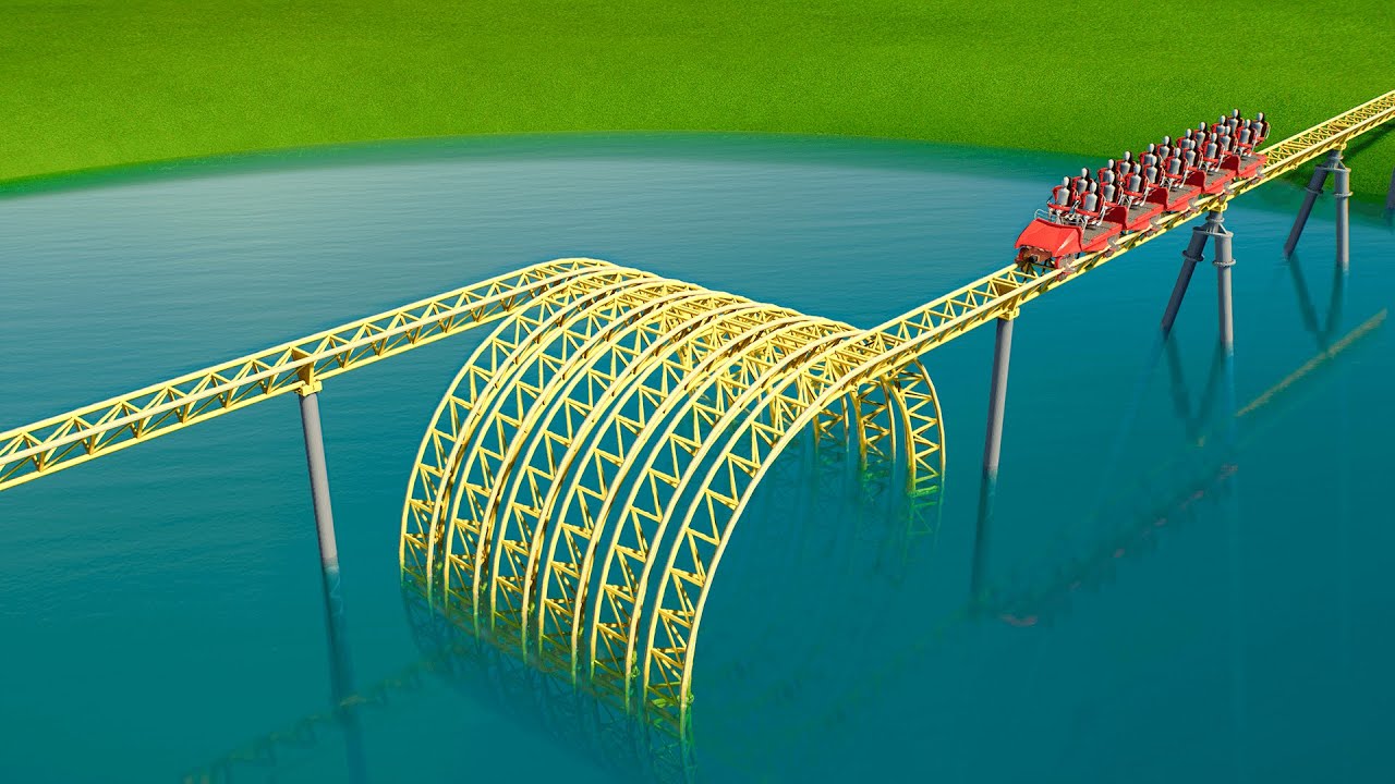 Human Wash Roller Coaster – Planet Coaster 2 - YouTube