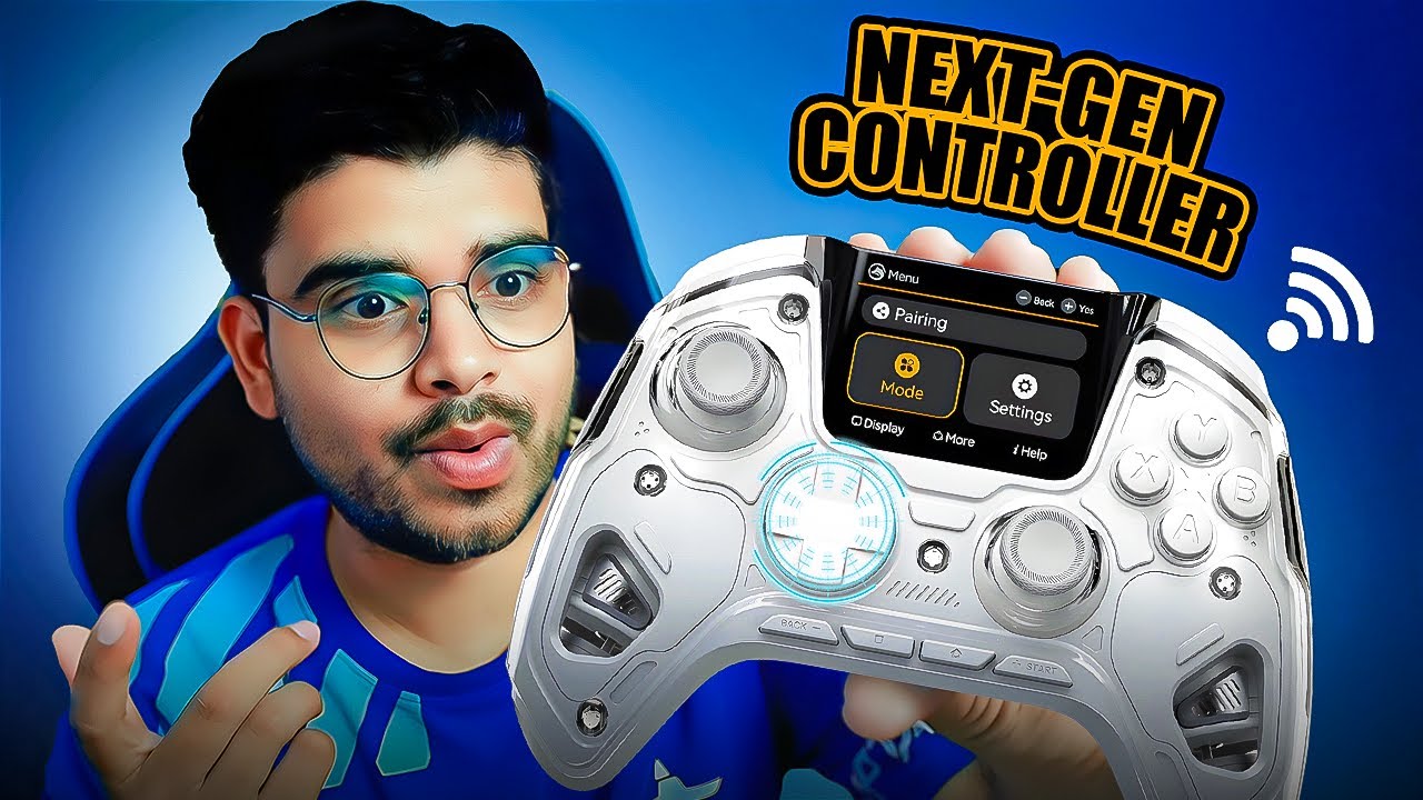 Next-Gen Wireless Controller with Built-In Screen | MANBA ONE HINDI ...