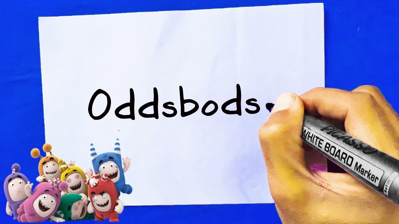 ODD BODS - HOW TO TURN WORDS ODD BODS INTO CARTOON Theakashcreations ...