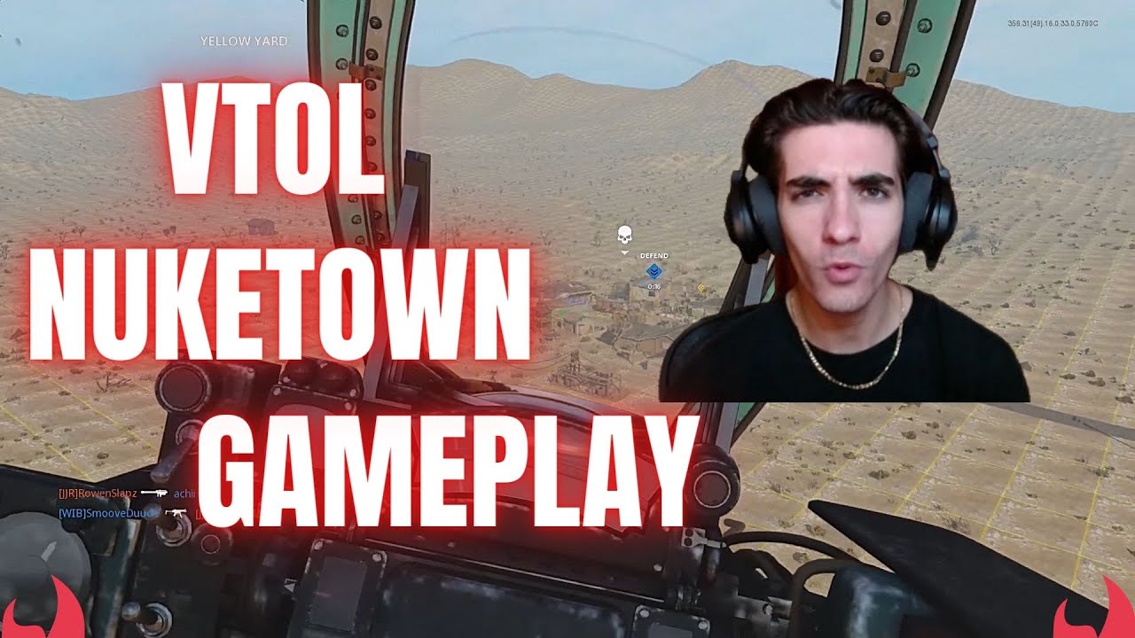 COLD WAR VTOL NUKETOWN GAMEPLAY - YouTube