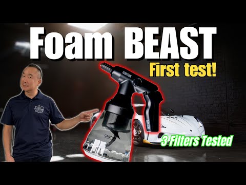 First Test of the Carton Foamer! Best Car Wash Foam Sprayer? 🧼🚀