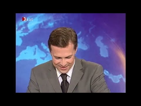 Lachanfall bei der Heute-Sendung