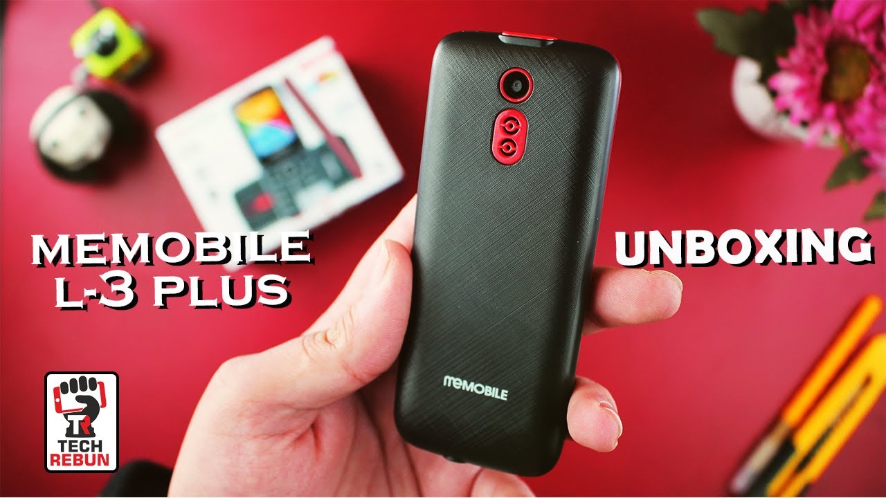 Memobile L3 plus | Unboxing And First Impression | Black And Red - YouTube
