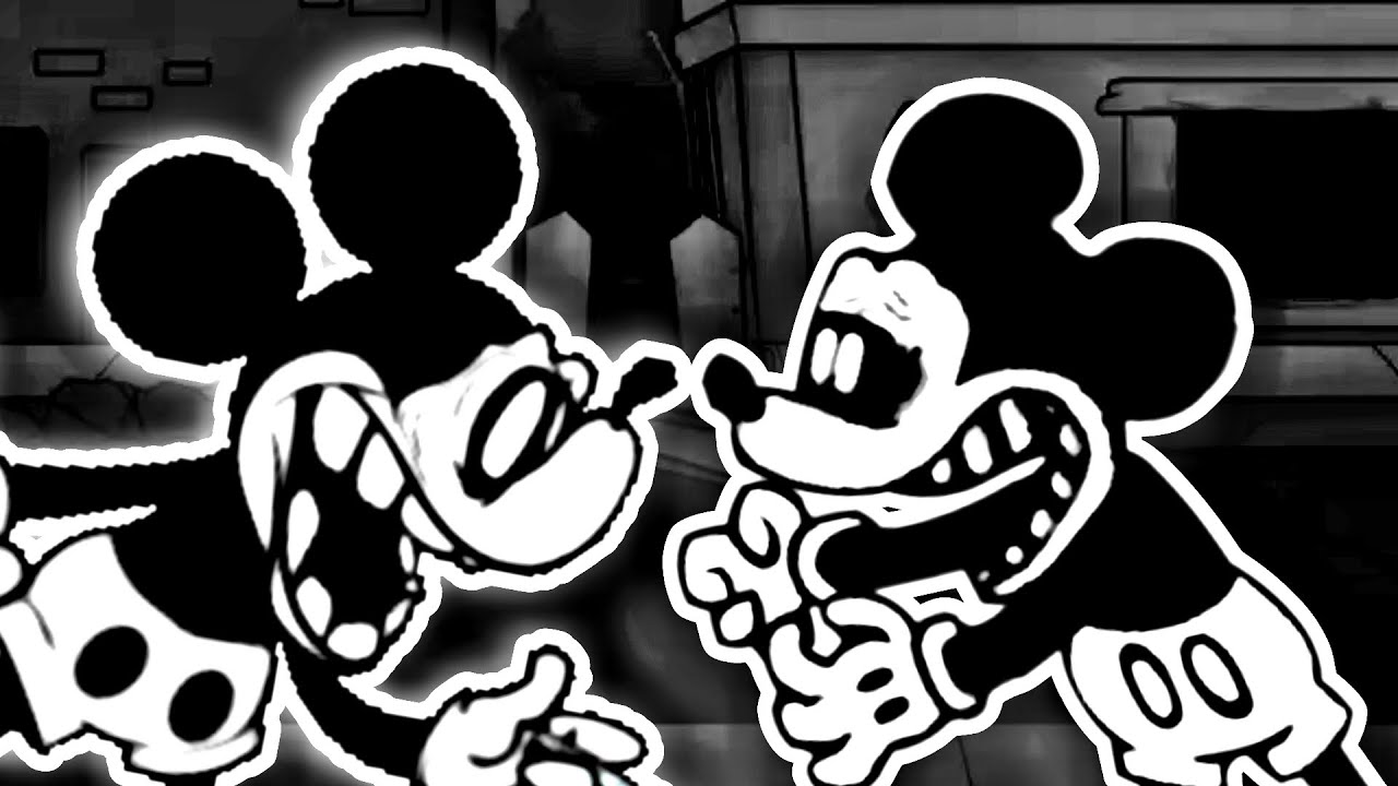 Can't Control The Suffering IT WI Mickey Mouse And SNS Mickey Mouse FNF ...