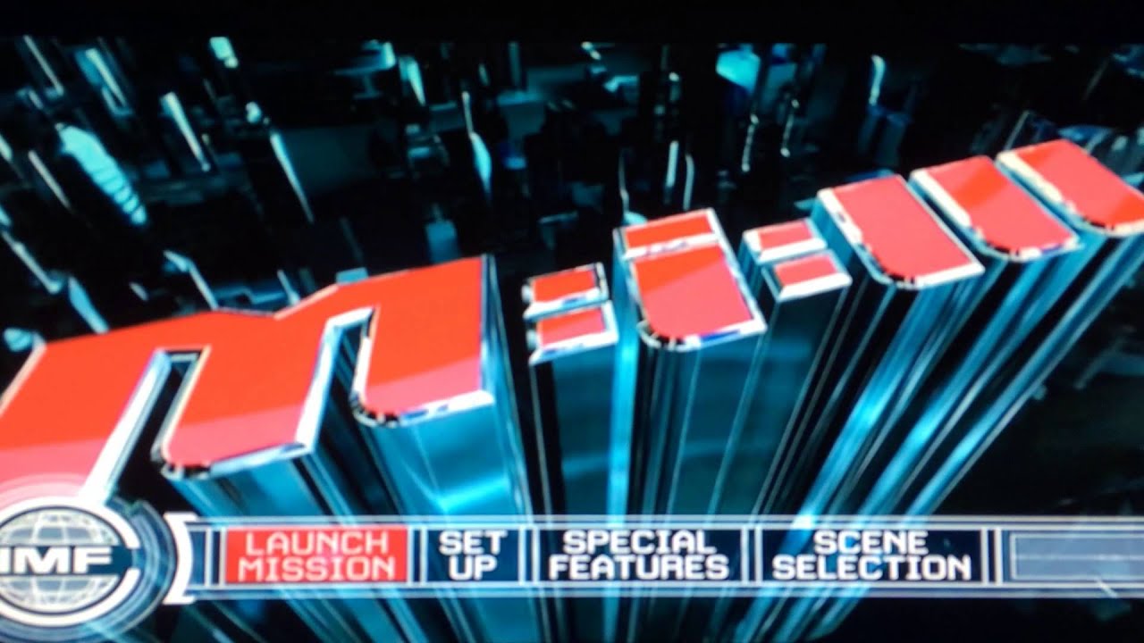 "Mission Impossible 3" - 2006 DVD Menu - YouTube