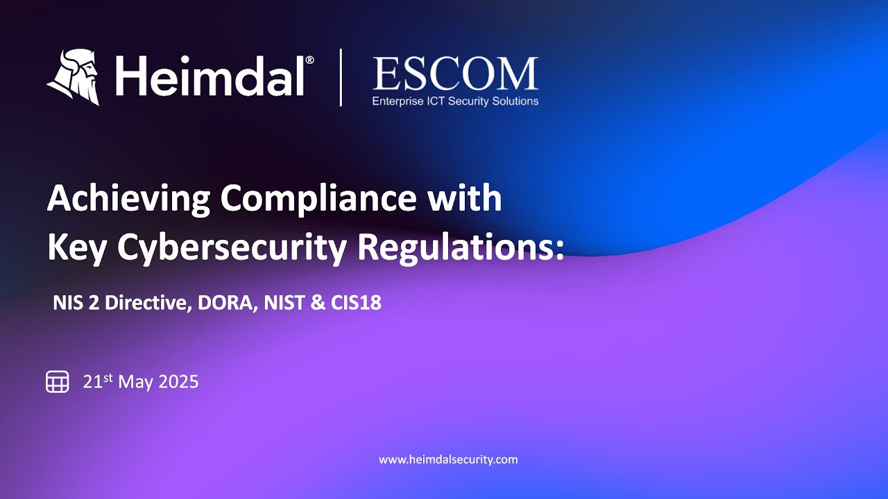 Achieving Compliance with Key Cybersecurity Regulations: NIS 2 ...