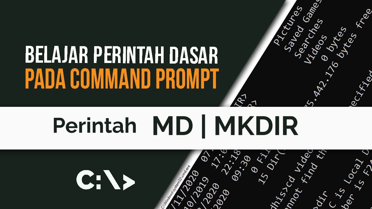 Belajar Command Prompt 39 Perintah MD Dan MKDIR Pada Command Prompt belajar-command-prompt-39-perintah-md-dan-mkdir-pada-command-prompt