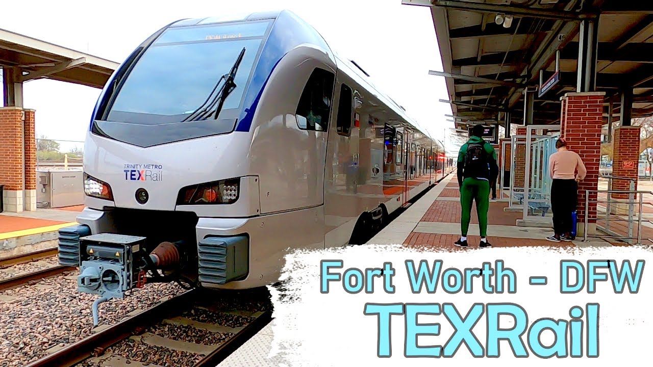 🚅TEXRail-Trinity Metro-Fort Worth to DFW, Dallas, TX - YouTube