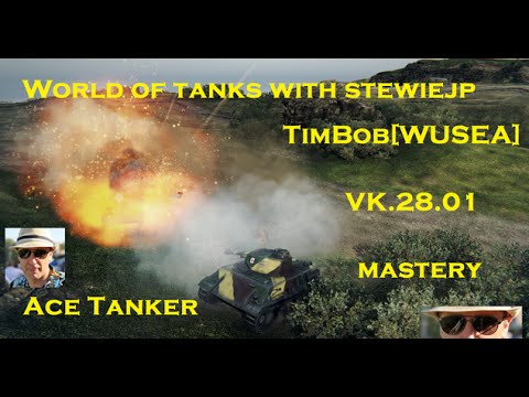 World of Tanks Tier 6 German Light - the VK 28.01 Ace Tanker - YouTube