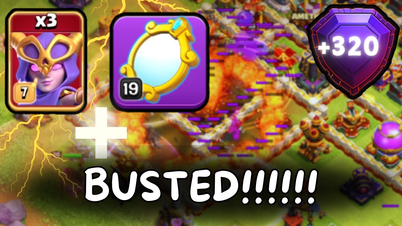 MAGIC MIRROR is Amazing with SUPER WITCHES + FIREBALL | Best TH 16 ...