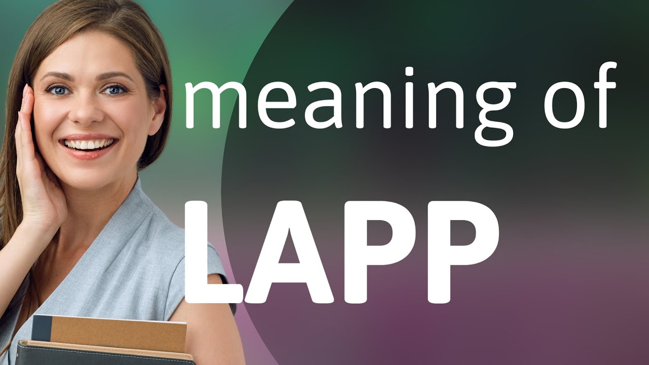 Lapp — LAPP meaning - YouTube