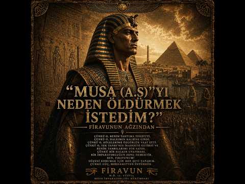 Hz. Musa'yı Neden Öldürmek İstedim? Bir Hükümdarın Kendi Hiçliğiyle Yüzleştiği Kararı - Firavun
