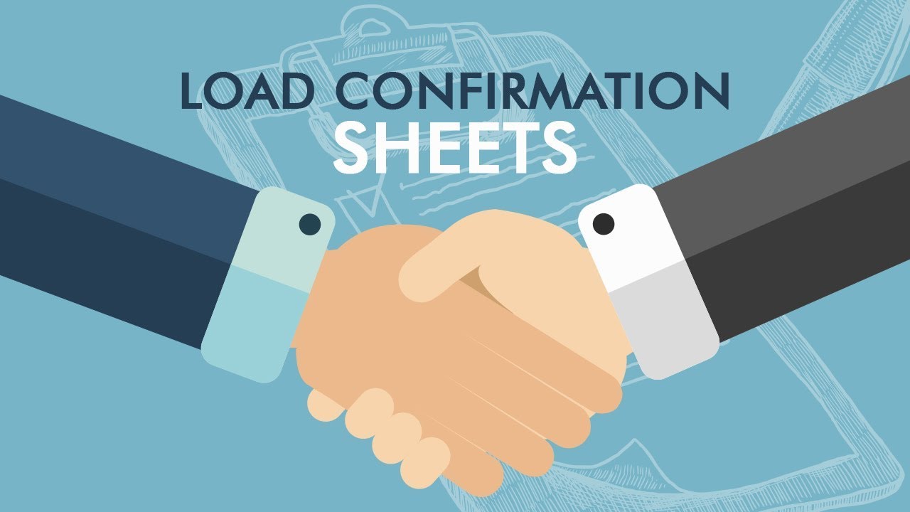 Load Confirmation Sheets - YouTube