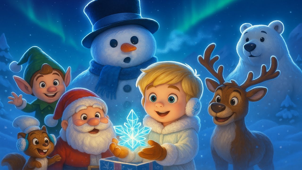 Ancient Snowman Frosty | Liam & Puffy Restore the North Winds ️ - YouTube