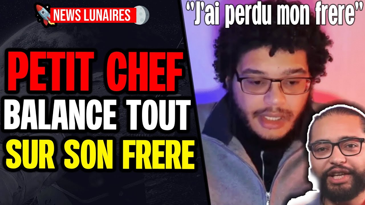 PETIT CHEF BALANCE TOUT SUR LE CHEF OTAKU ET EXPOSE SON FRERE (ARGENT, COMPORTEMENT, TRAVAIL ...