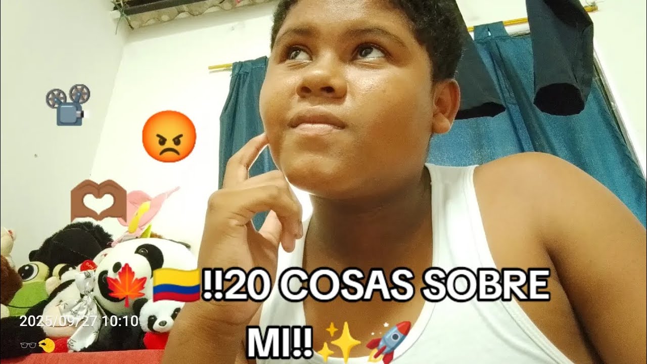 !!20 COSAS SOBRE MI!! - YouTube