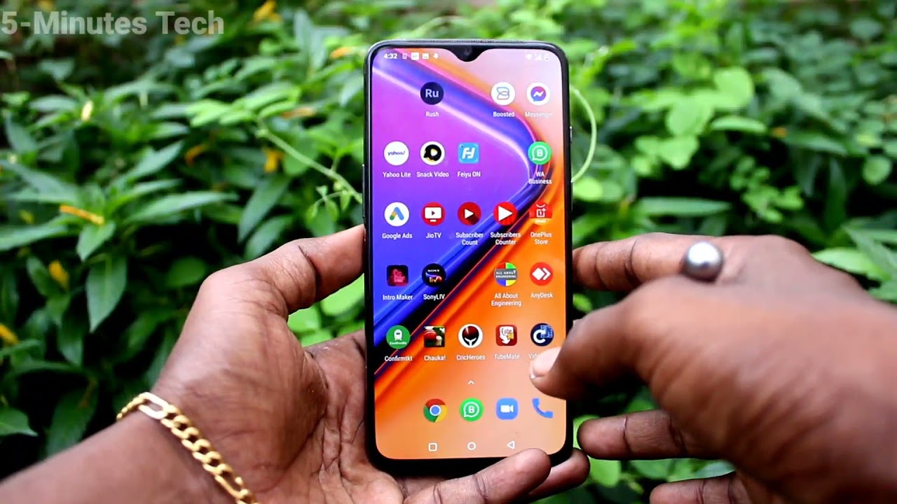 How to switch off or power off Oneplus 7 - YouTube