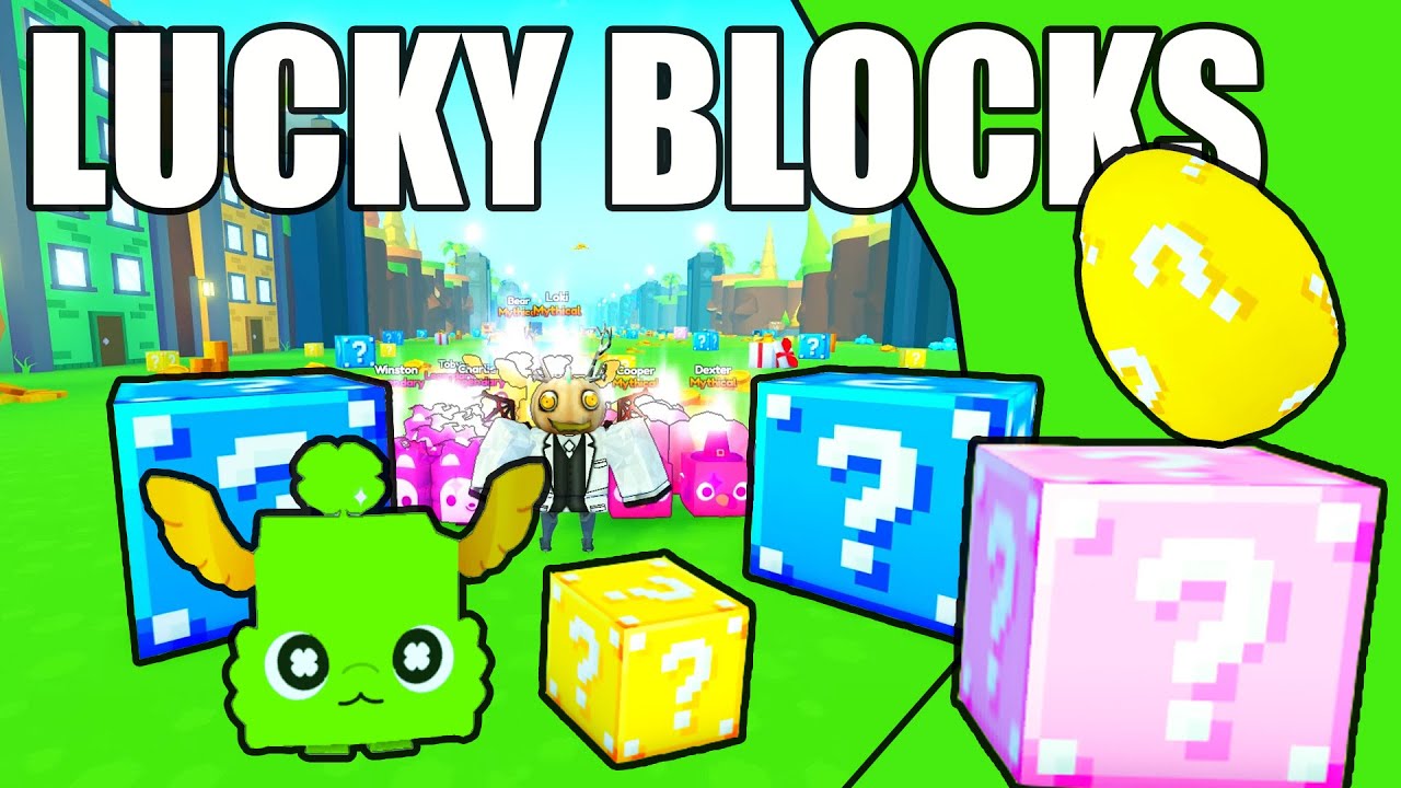 BREAKING LUCKY BLOCKS || FREE VIP SERVER || Pet Simulator X || ROBLOX ...