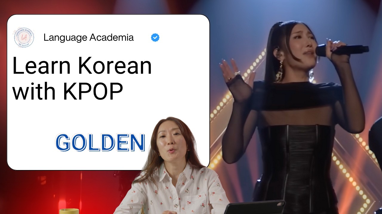 Learn Korean with K-POP DEMON HUNTERS – “Golden” Lyrics Breakdown ...