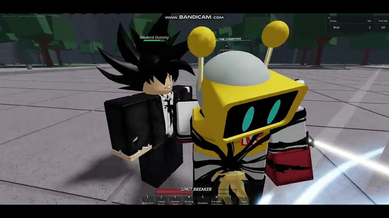 i remade from ham his first skill (roblox TSB) - YouTube