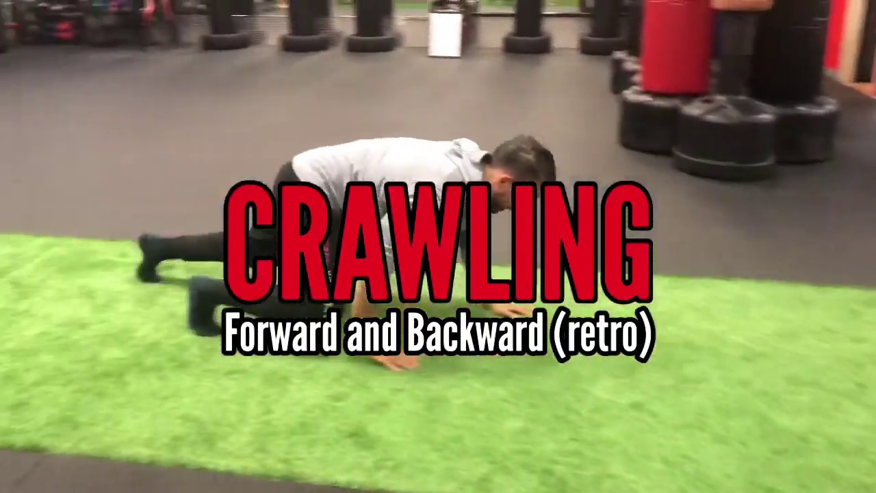 CRAWLING - forward and backward (retro) - YouTube