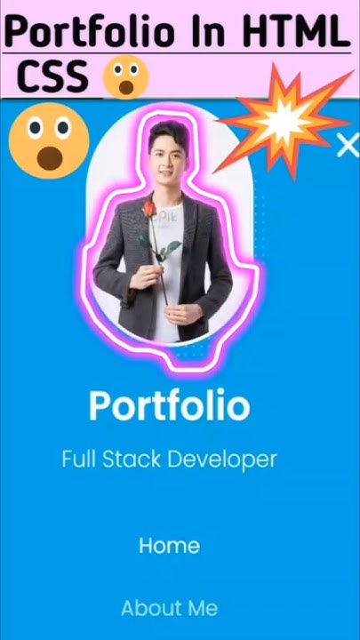 Portfolio Resume website using html Css and JavaScript #css #coding #codewithharry - YouTube
