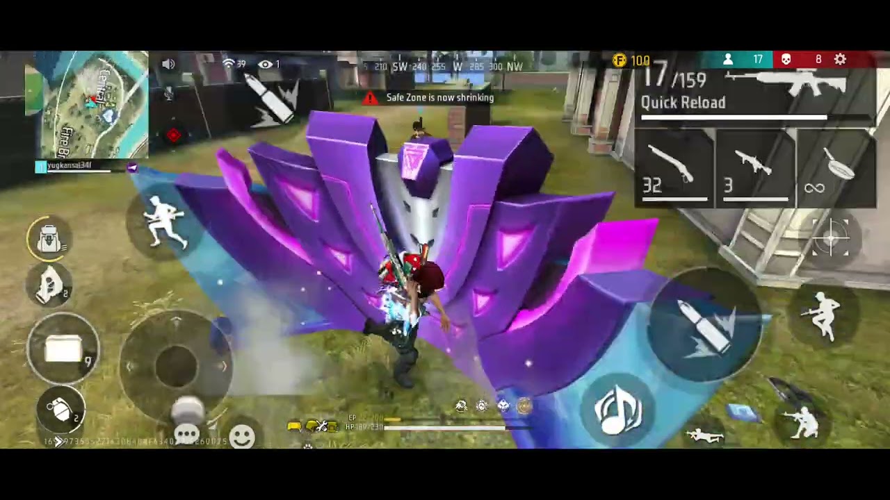 FREE FIRE MONSTER GAMEPLAY - YouTube