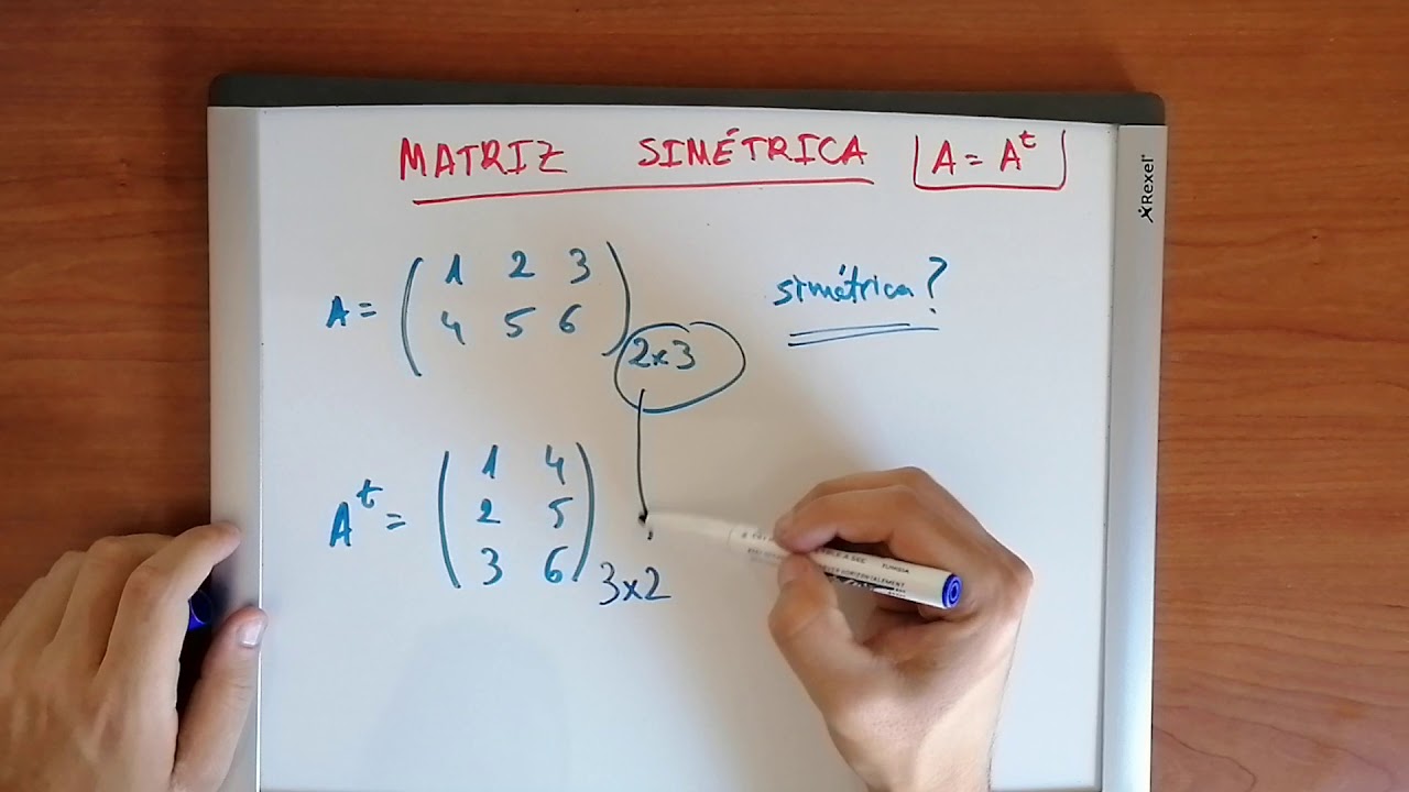14 Matriz Simétrica Ejemplos Youtube