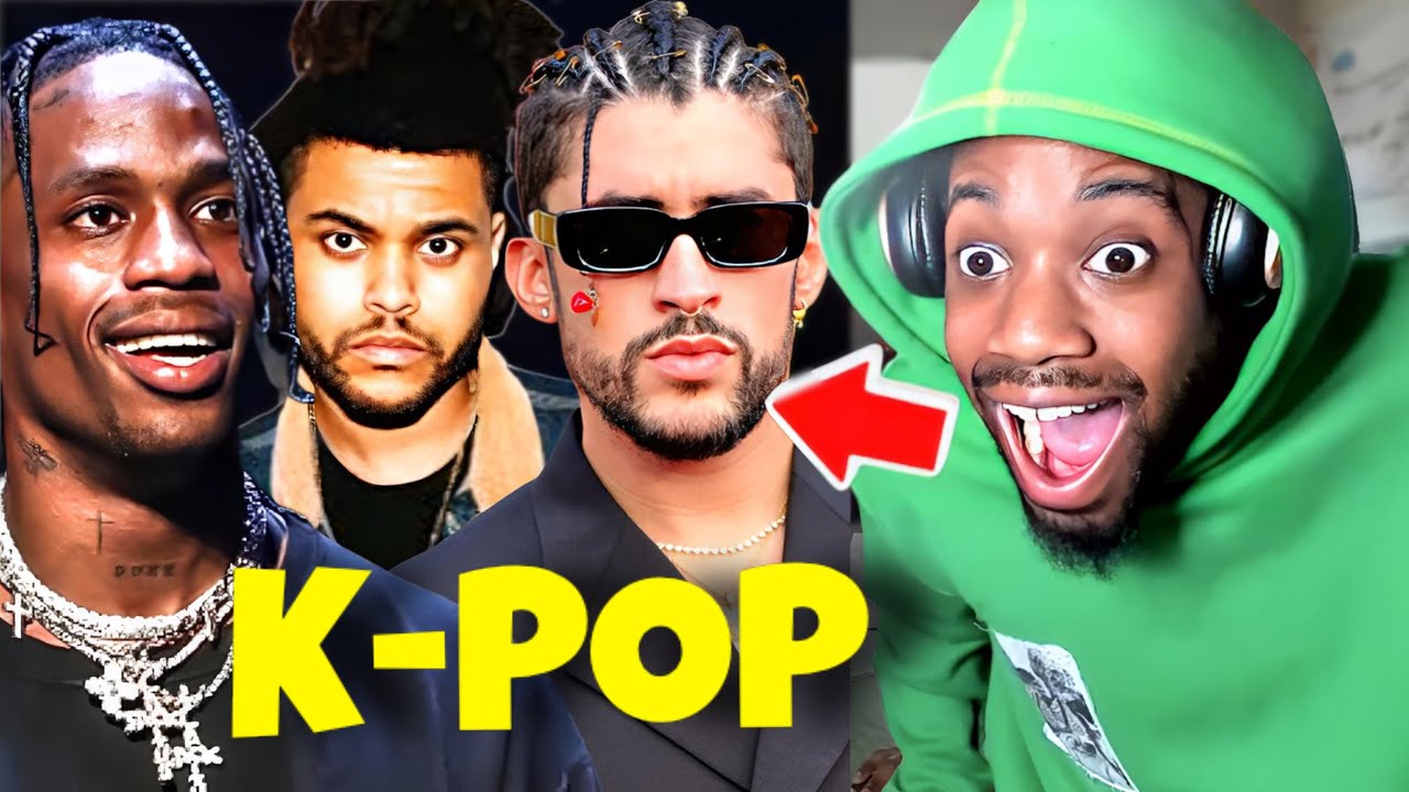 INSANE COLLAB! Travis Scott, Bad Bunny, The Weeknd - K-POP (REACTION ...