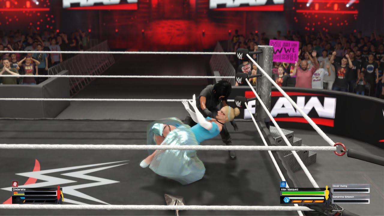 Cinderella Vs Alex Casoy WWE 2K25 - YouTube