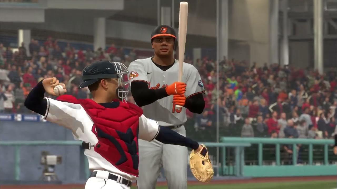 MLB 2000s SF - BAL vs CLE game is 2 innings - YouTube